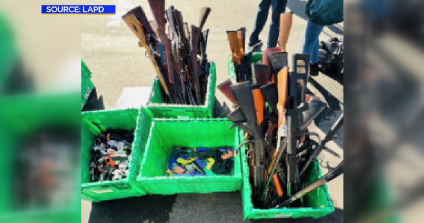 459 guns collected at LAPD weekend buyback events - CBS Los Angeles