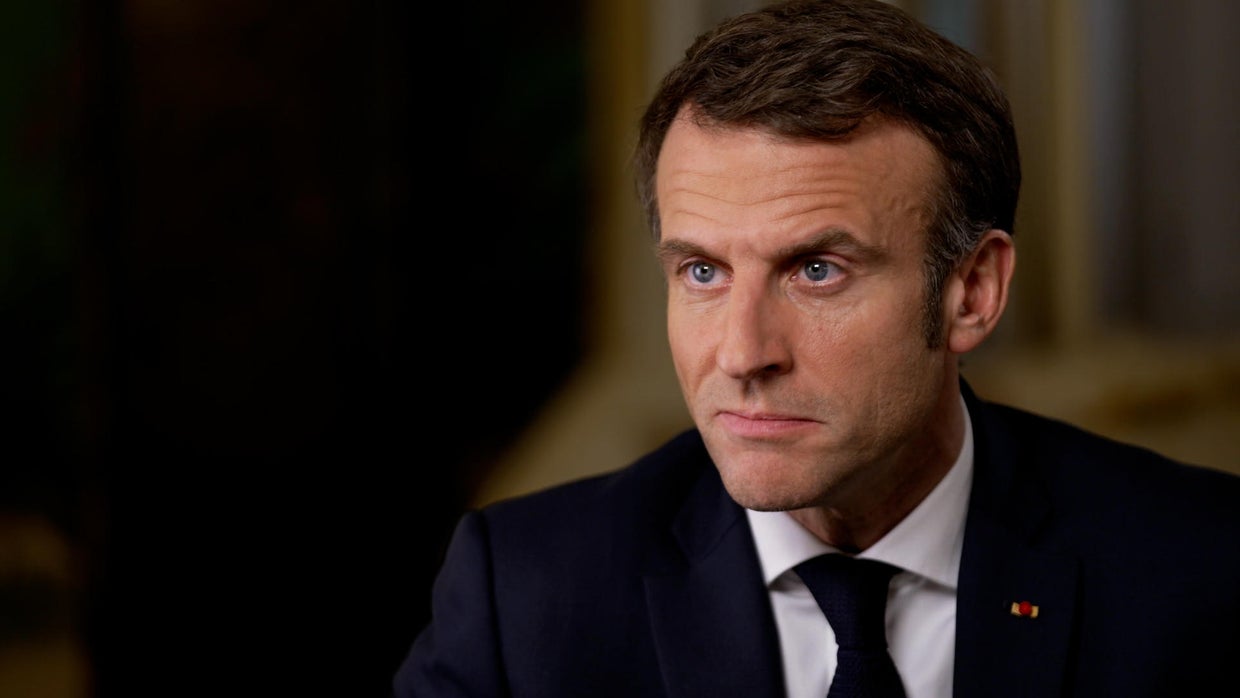 French President Emmanuel Macron on the war in Ukraine and France's ...