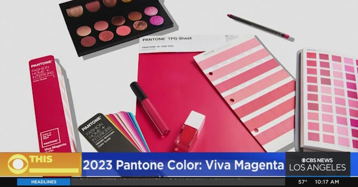 Viva Magenta is named 2023's color of the year - CBS Los Angeles