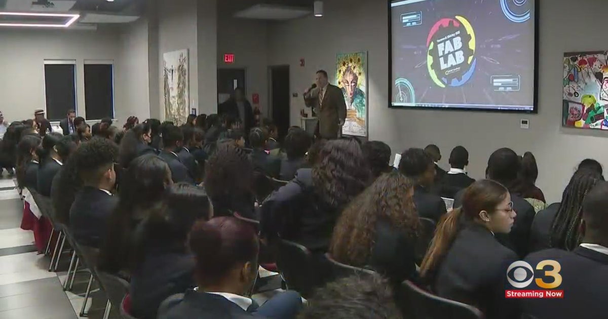 Camden students kick off National Computer Science Week - CBS Philadelphia