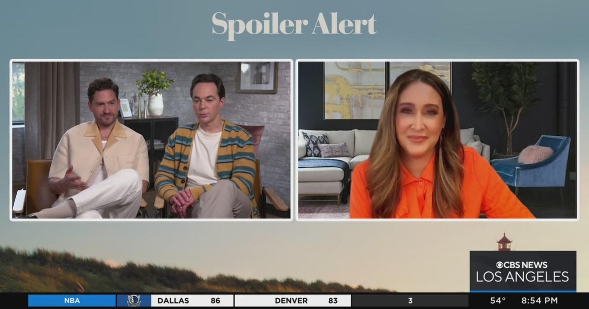 Suzanne speaks to the cast of "Spoiler Alert" | The Lot - CBS Los Angeles