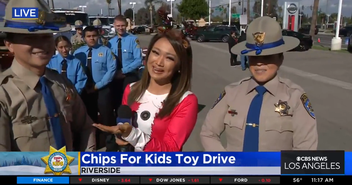 CHiPs For KIDS: Suzie Suh kicks off Riverside Auto Center toy drive ...