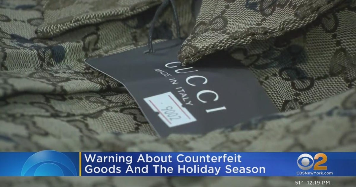 Warning about counterfeit goods this holiday season - CBS New York