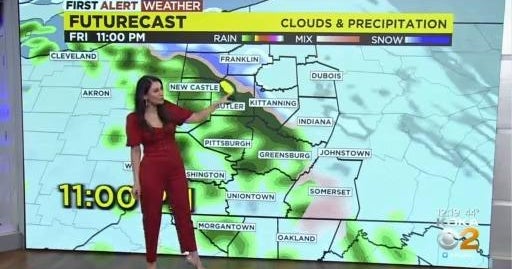 KDKA-TV Afternoon Forecast (12/8) - CBS Pittsburgh