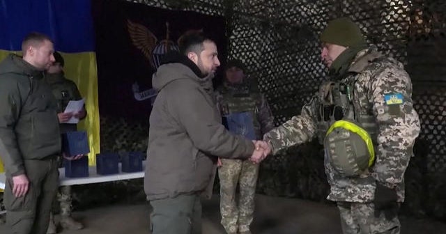 Intense fighting underway in Ukraine - CBS News