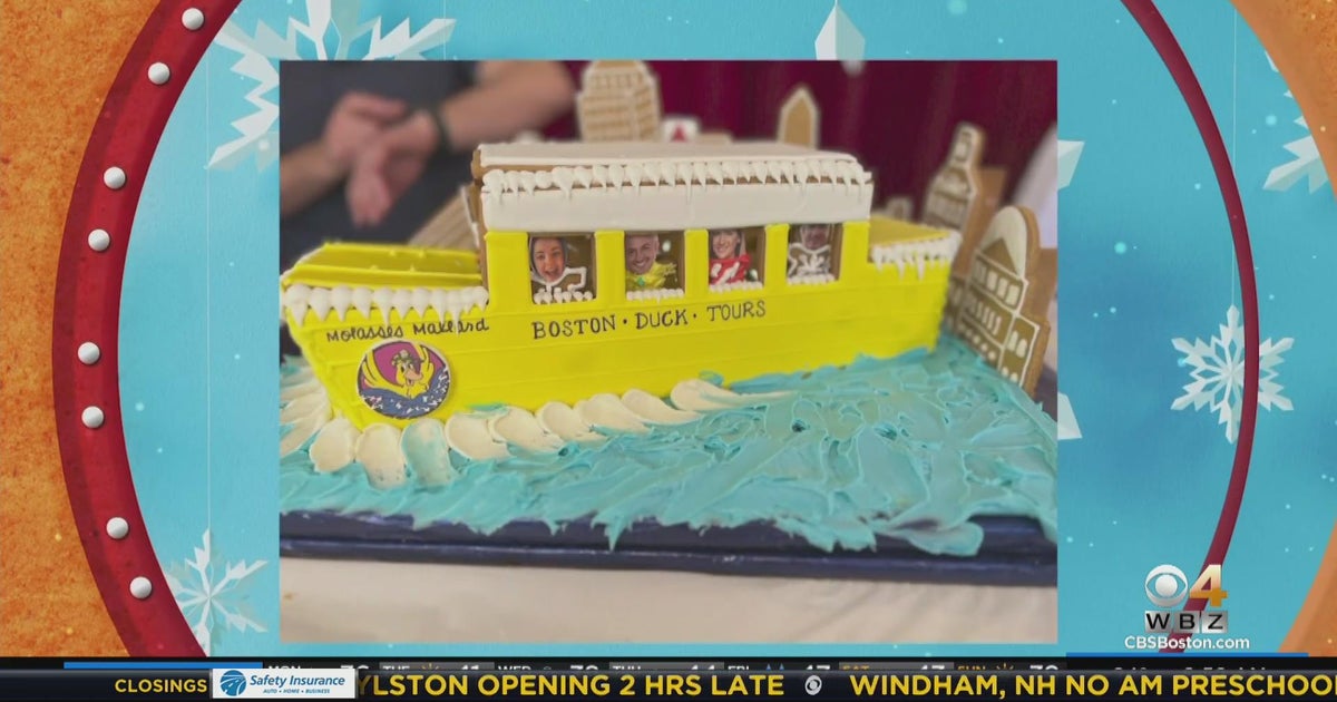 WBZ Gingerbread Competition winner announced - CBS Boston