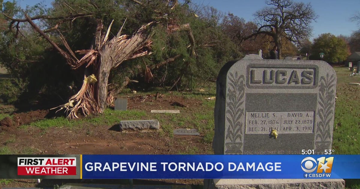 Trees snapped in half and piles of debris: Grapevine recovers from ...