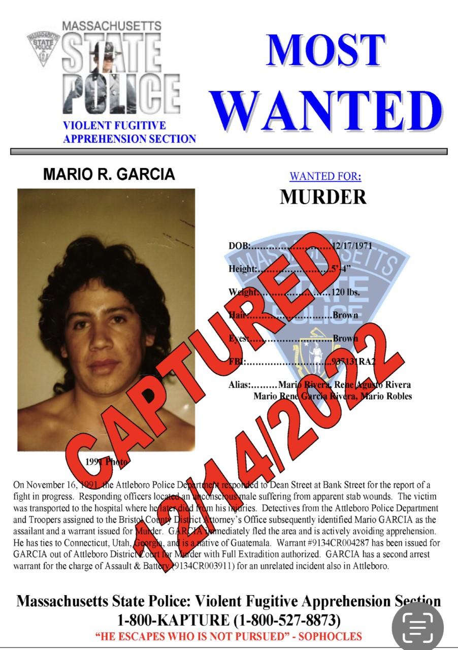 Man wanted for 1991 Attleboro murder captured in Guatemala - CBS Boston