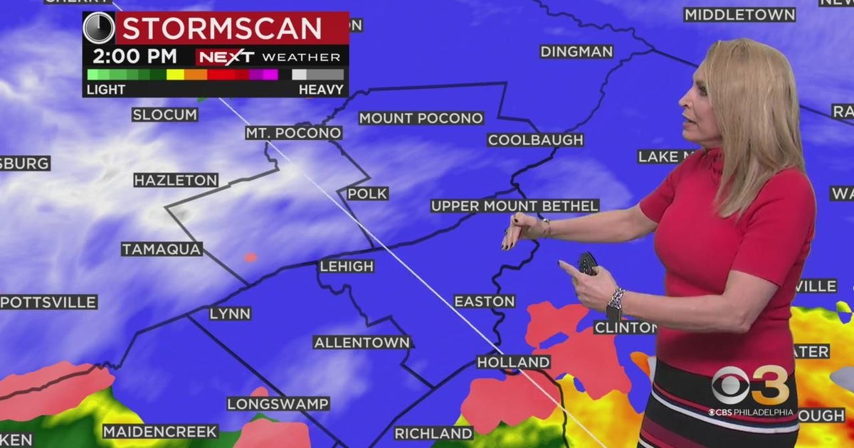 NEXT Weather: Who sees snow? - CBS Philadelphia