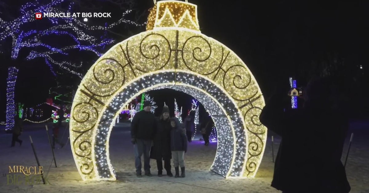 Miracle at Big Rock Creek boasts 15 million holiday lights - CBS Minnesota