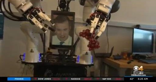 Robot created by Northeastern University allows a person to control ...