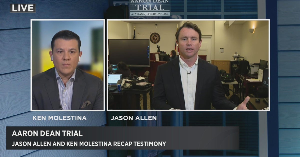 Jason Allen gives a mid-day update on the Aaron Dean trial - CBS Texas