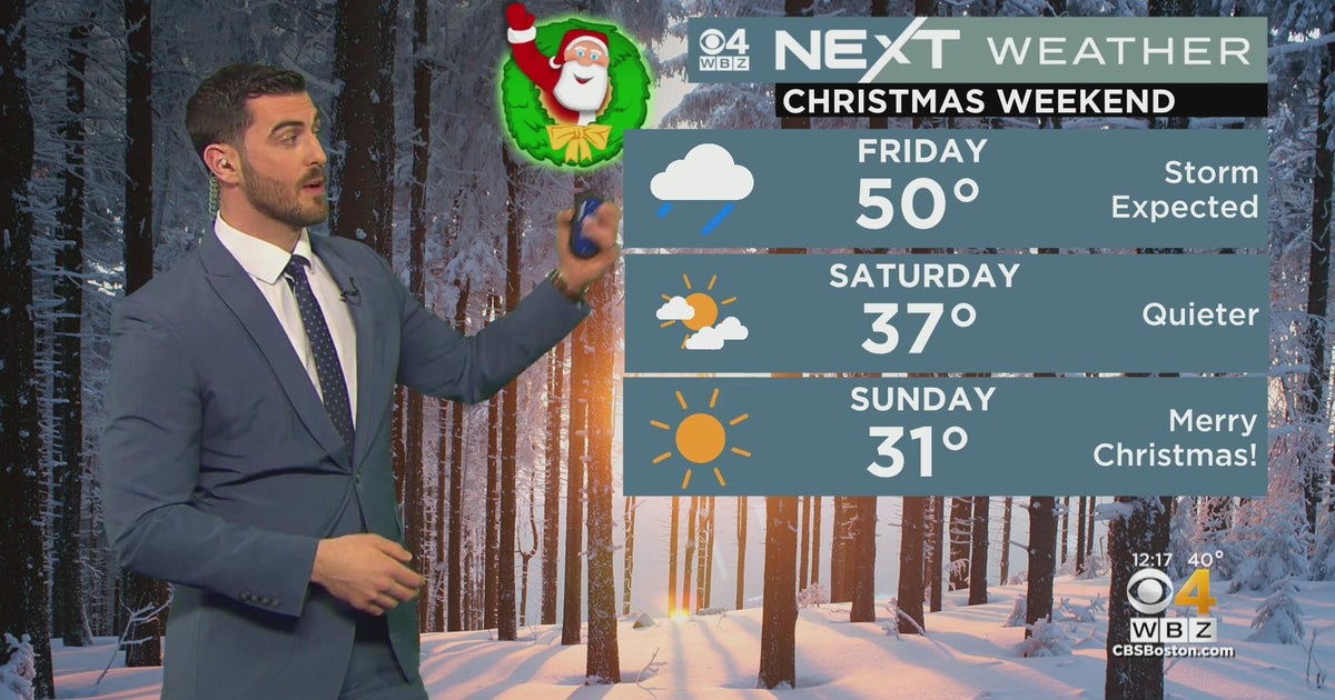 Next Weather: WBZ Midday Update For December 19 - CBS Boston