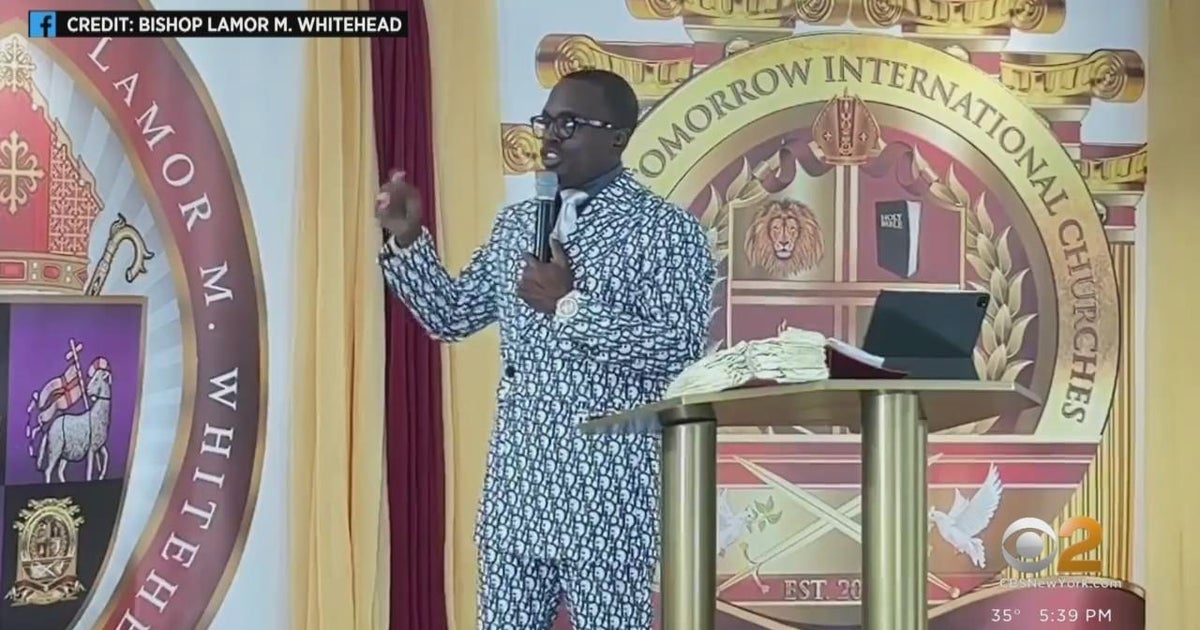Pastor robbed during livestream church service indicted - CBS New York
