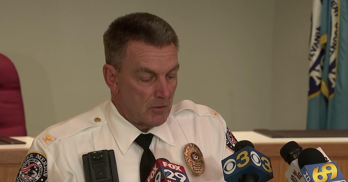 Upper Merion Township Police Chief provides update after cop shot armed ...