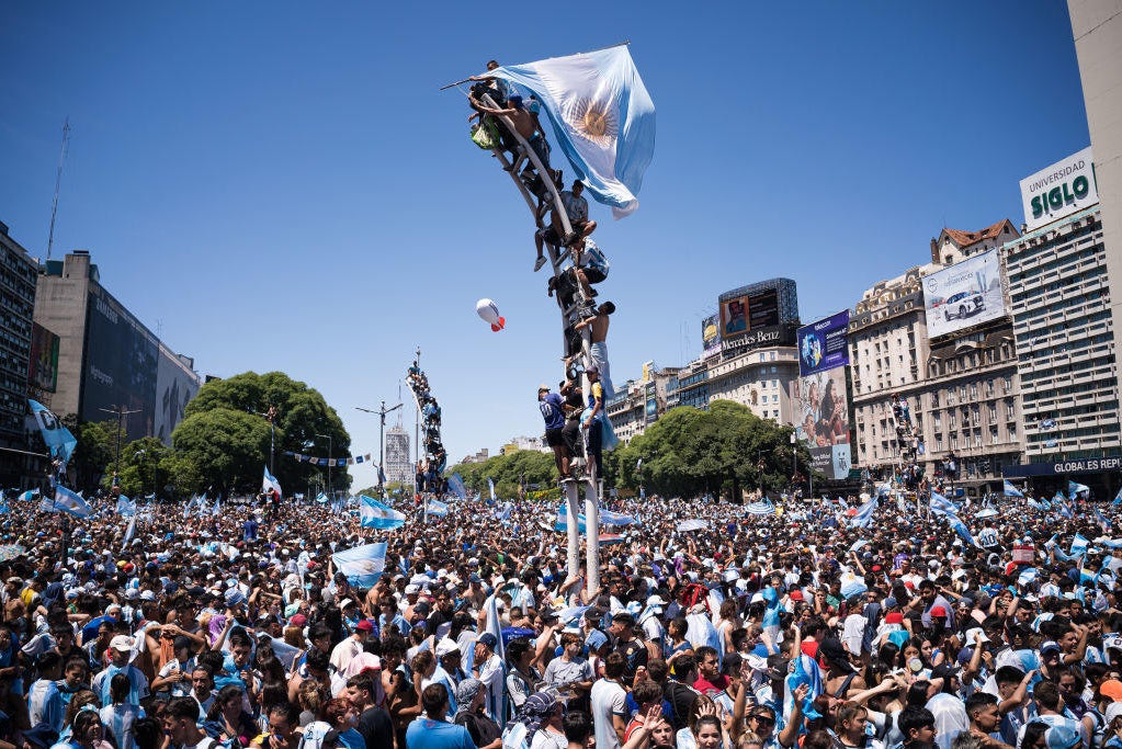 World Cup champions Argentina forced to evacuate victory parade by ...