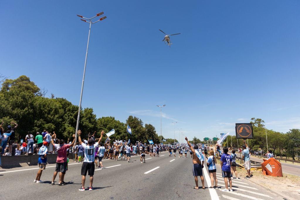 World Cup champions Argentina forced to evacuate victory parade by ...