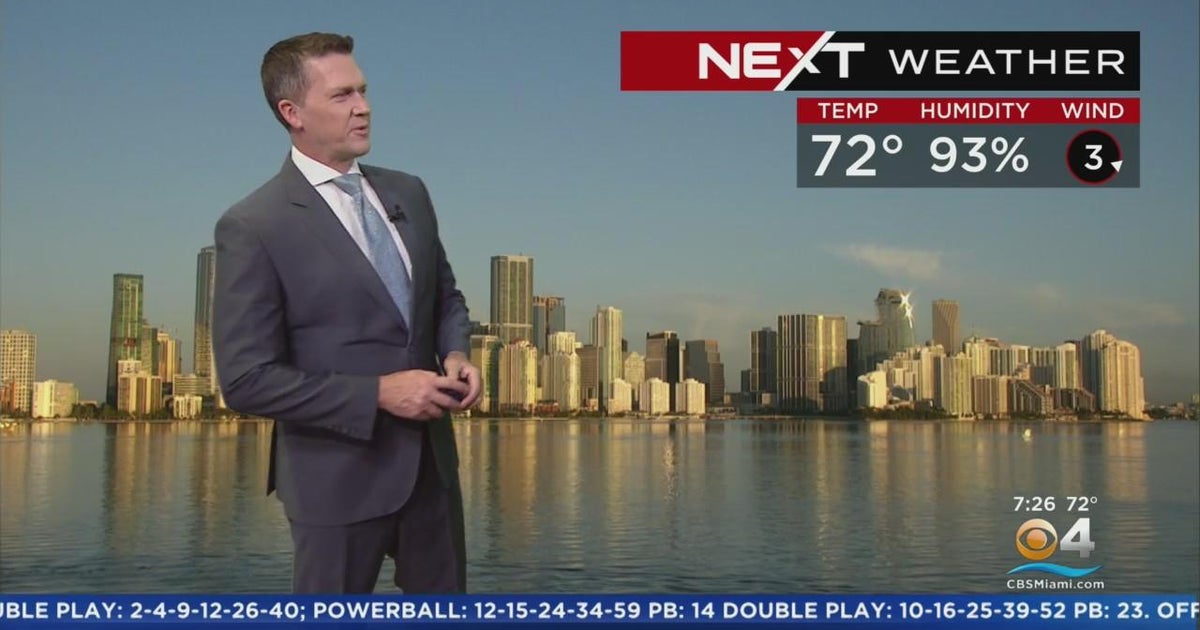 NEXT Weather Thursday Forecast 12/22/2022 7AM - CBS Miami