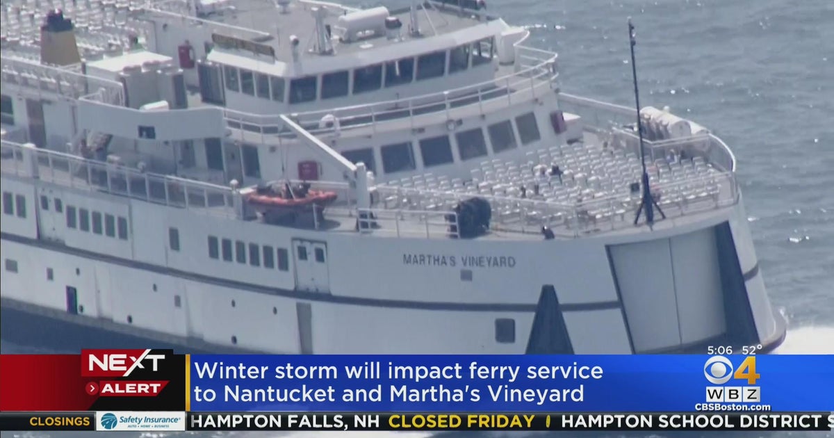 Storm cancels much of regularly scheduled ferry service to the islands ...