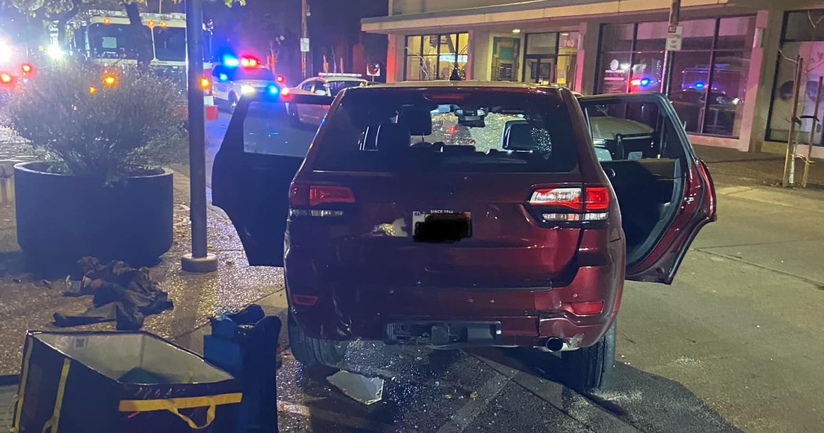 Vehicle chased by Sonoma deputies leaves path of destruction; Driver ...