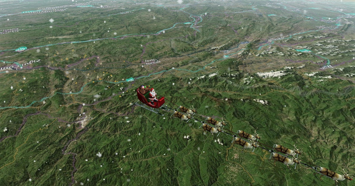 NORAD Santa Tracker live for Christmas - CBS Boston