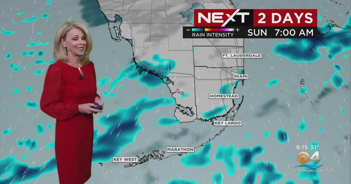 Christmas Day forecast: Cold, dreary - CBS Miami