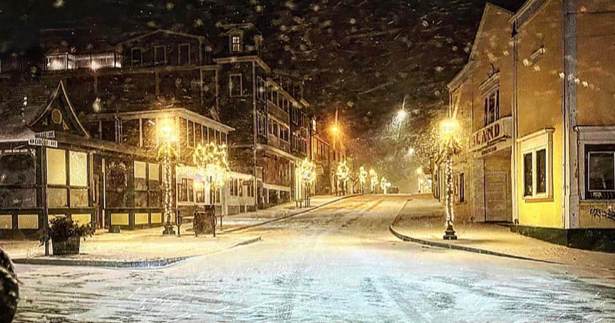 Martha's Vineyard gets a White Christmas with nearly 8 inches of snow ...