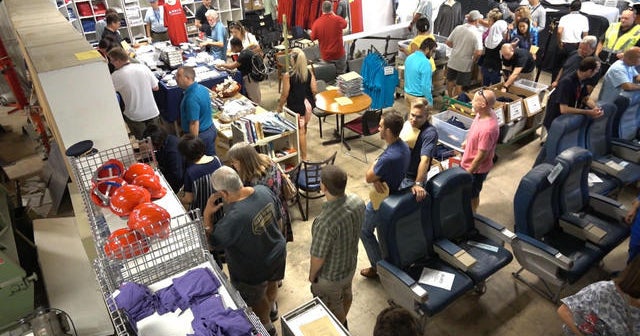 Aviation fans find unusual holiday gifts at Delta Air Lines' surplus ...