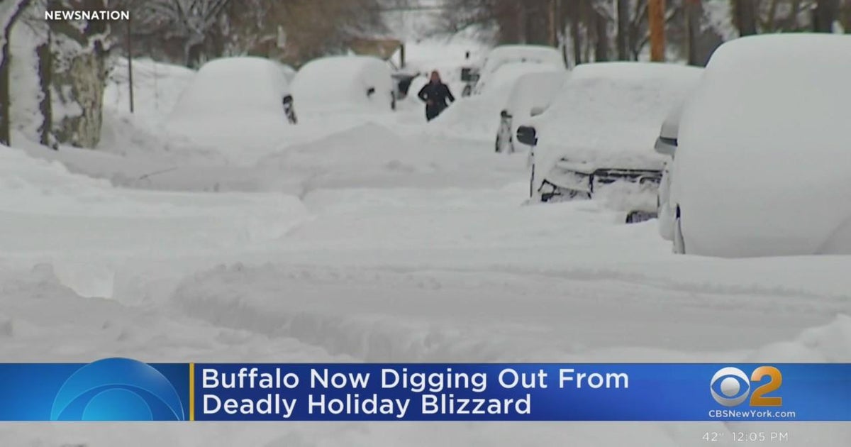 Buffalo blizzard death toll rises to 34 - CBS New York