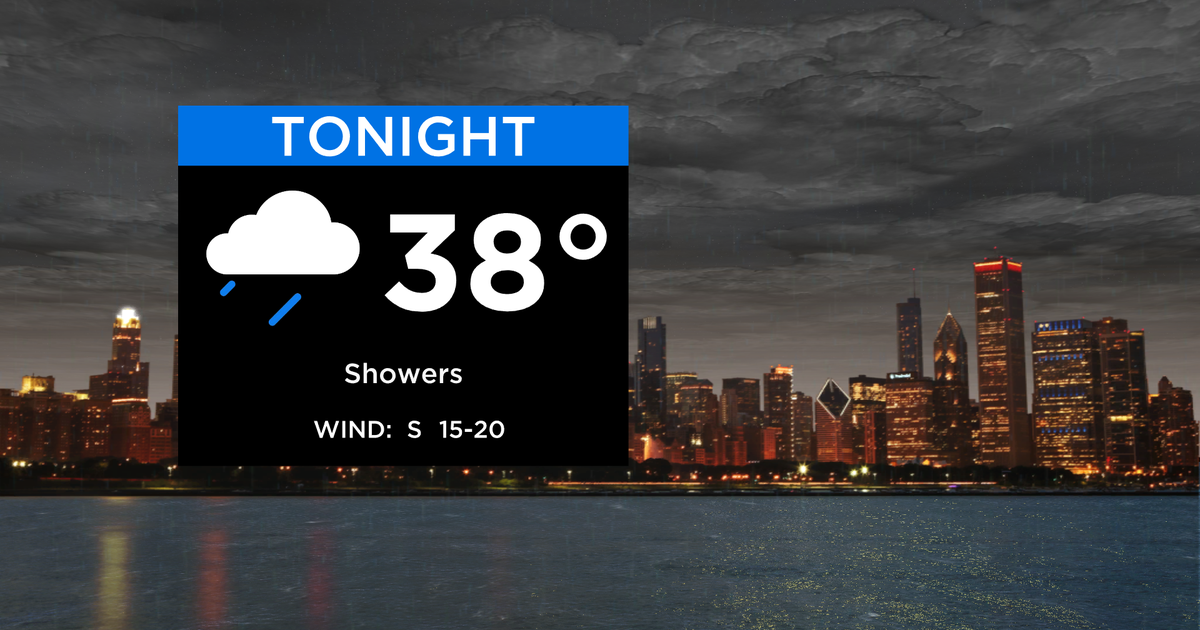 First Alert Weather: Mild temps with showers by tonight - CBS Chicago