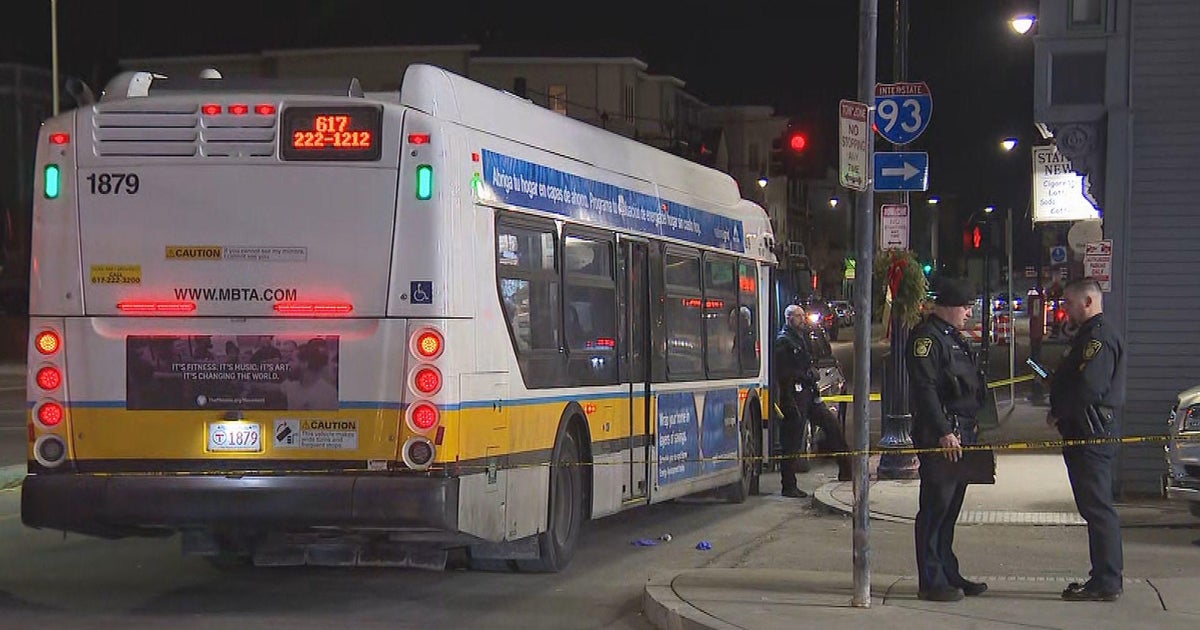 Woman shot on MBTA bus in South Boston - CBS Boston