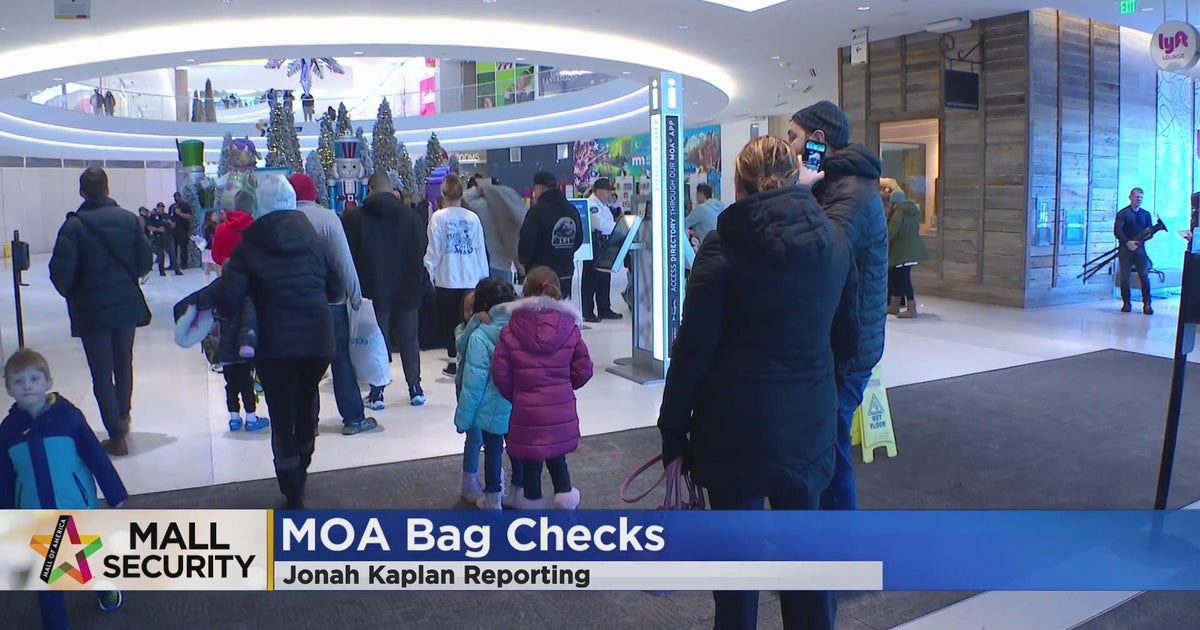 Mall of America starts random bag checks - CBS Minnesota