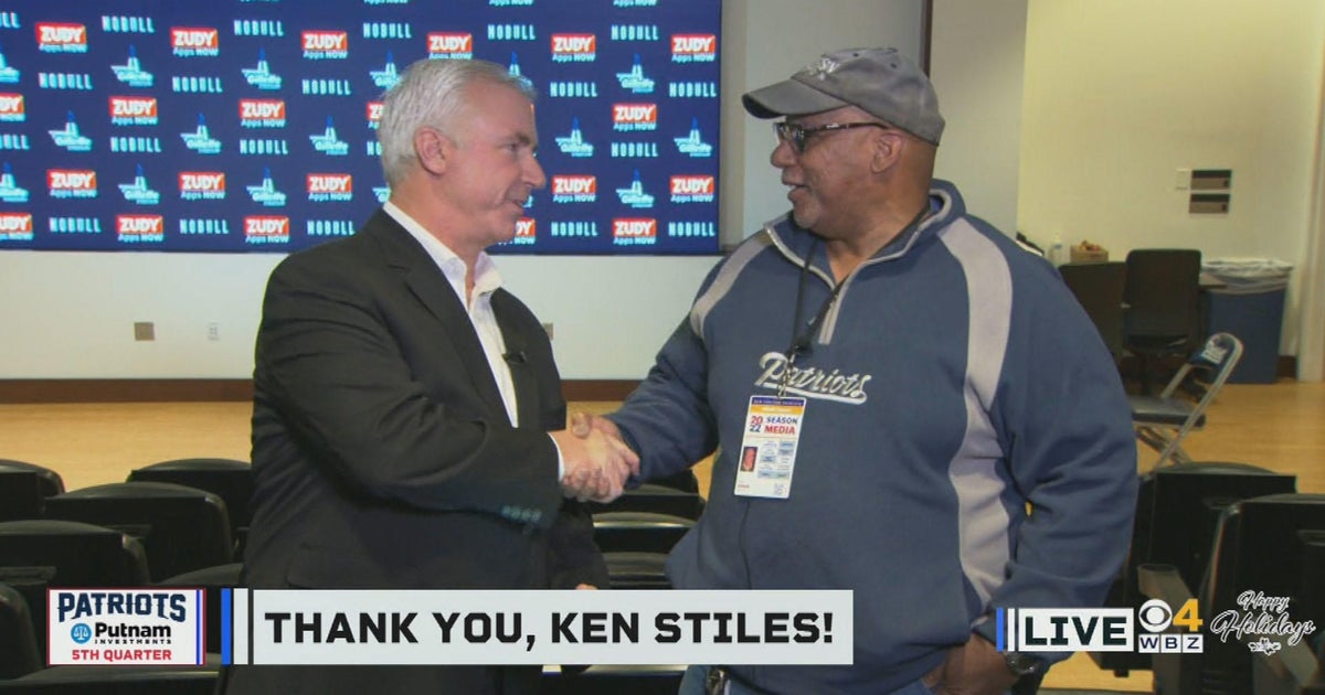 WBZ-TV Patriots crew chief Ken Stiles retiring after 34 years - CBS Boston