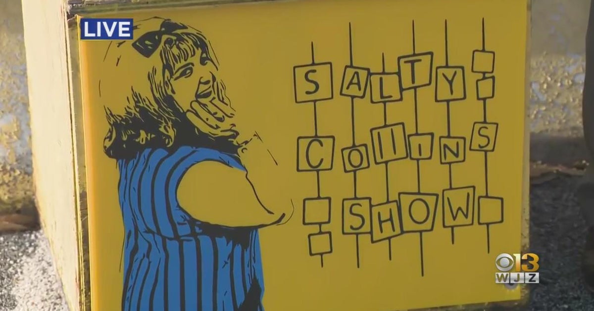 Where's Marty? Checking out one of TV Hill's newest decorated salt ...