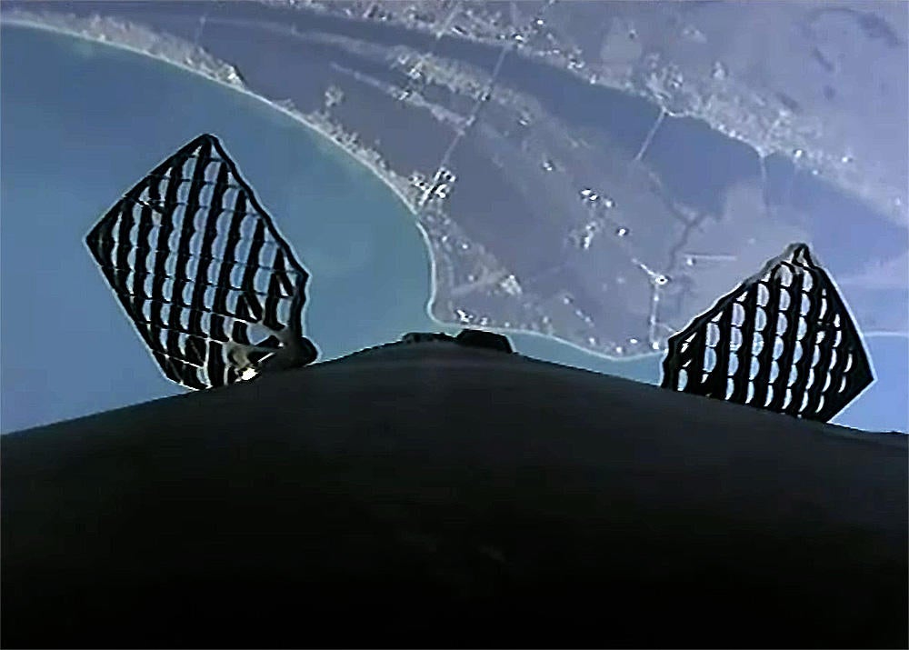 SpaceX kicks off new year with launch of multi-satellite "rideshare ...