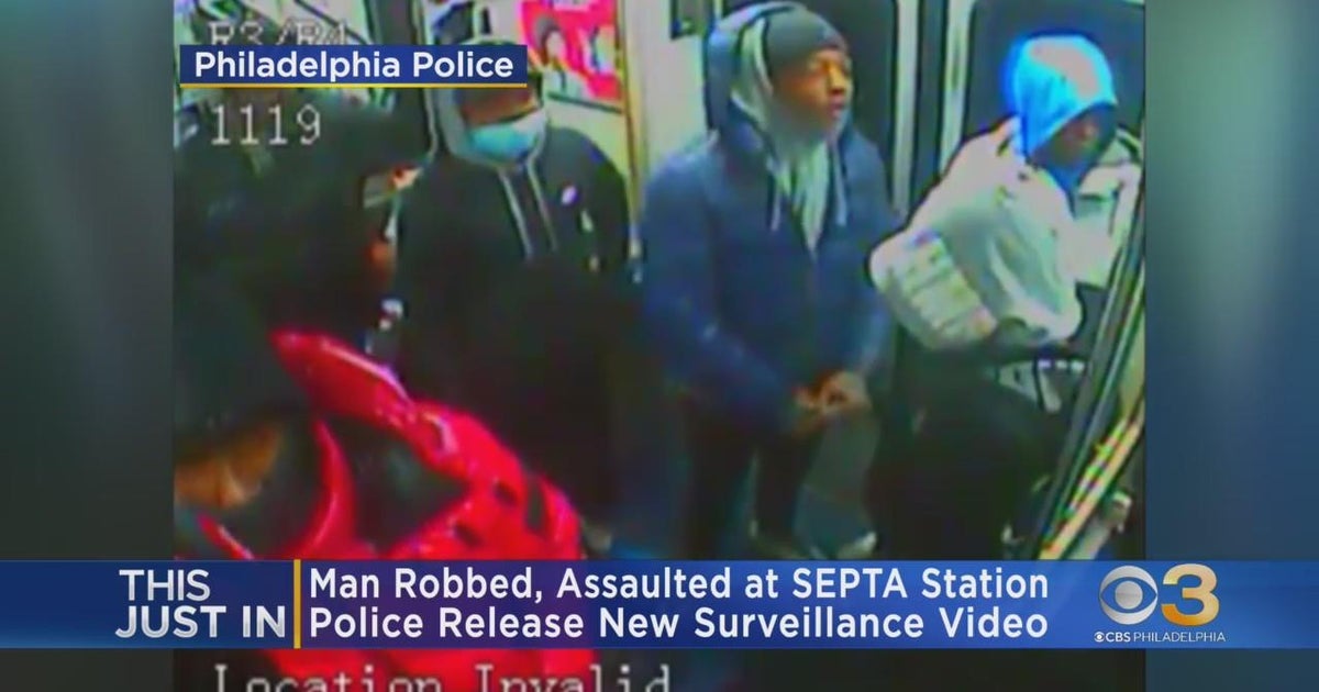 Police seek group wanted in robbery, beating at SEPTA stop - CBS ...