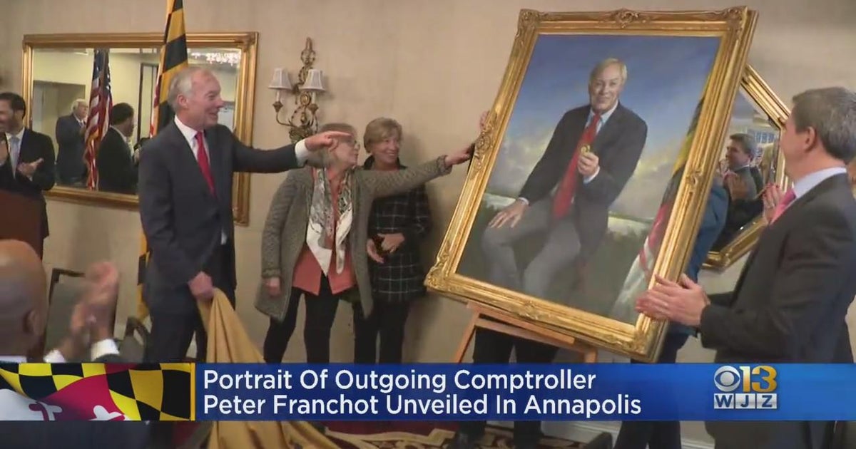 Portrait of outgoing comptroller Peter Franchot Unveiled in Annapolis ...