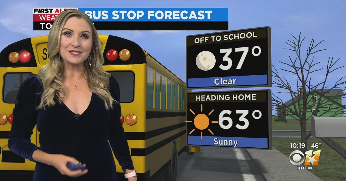 Thursday starts cool, then warms up - CBS Texas