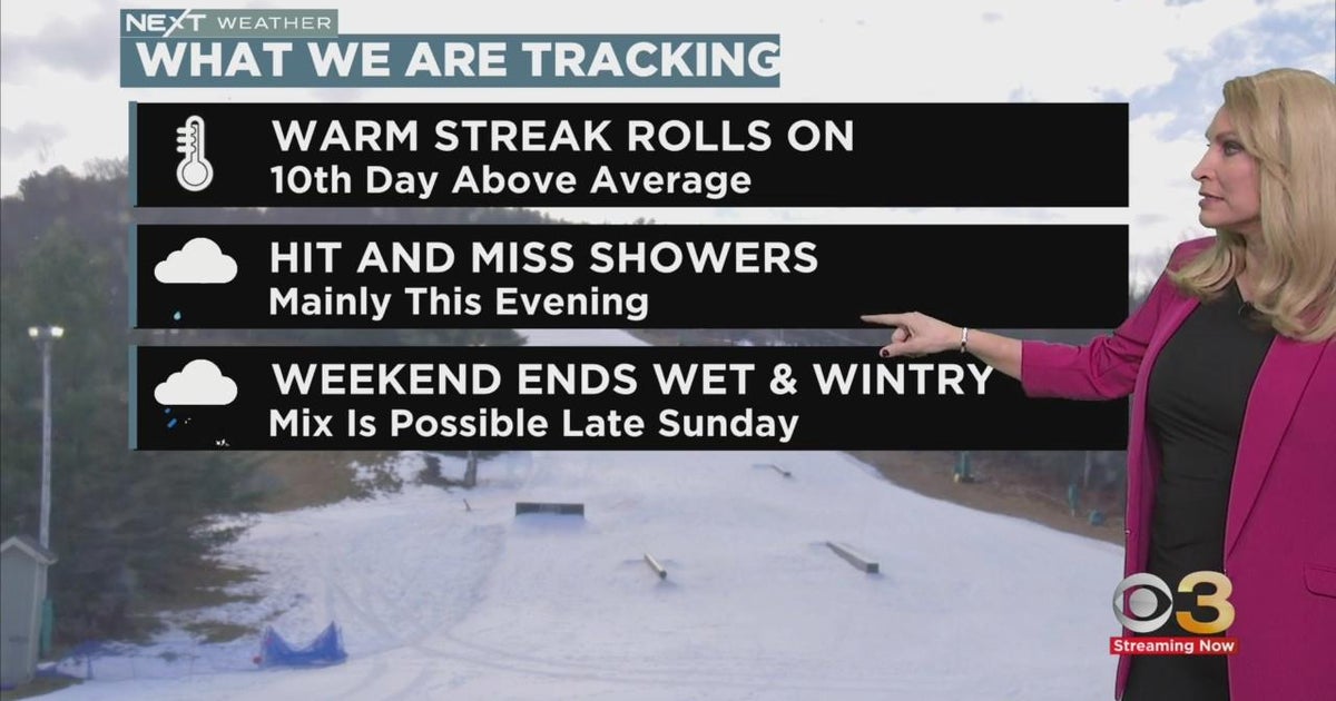 NEXT Weather: Back to reality - CBS Philadelphia