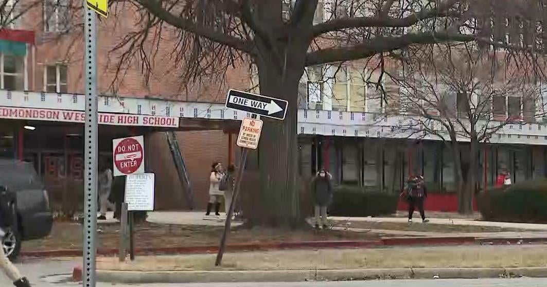 Students return to Southwest Baltimore high school for first time since ...