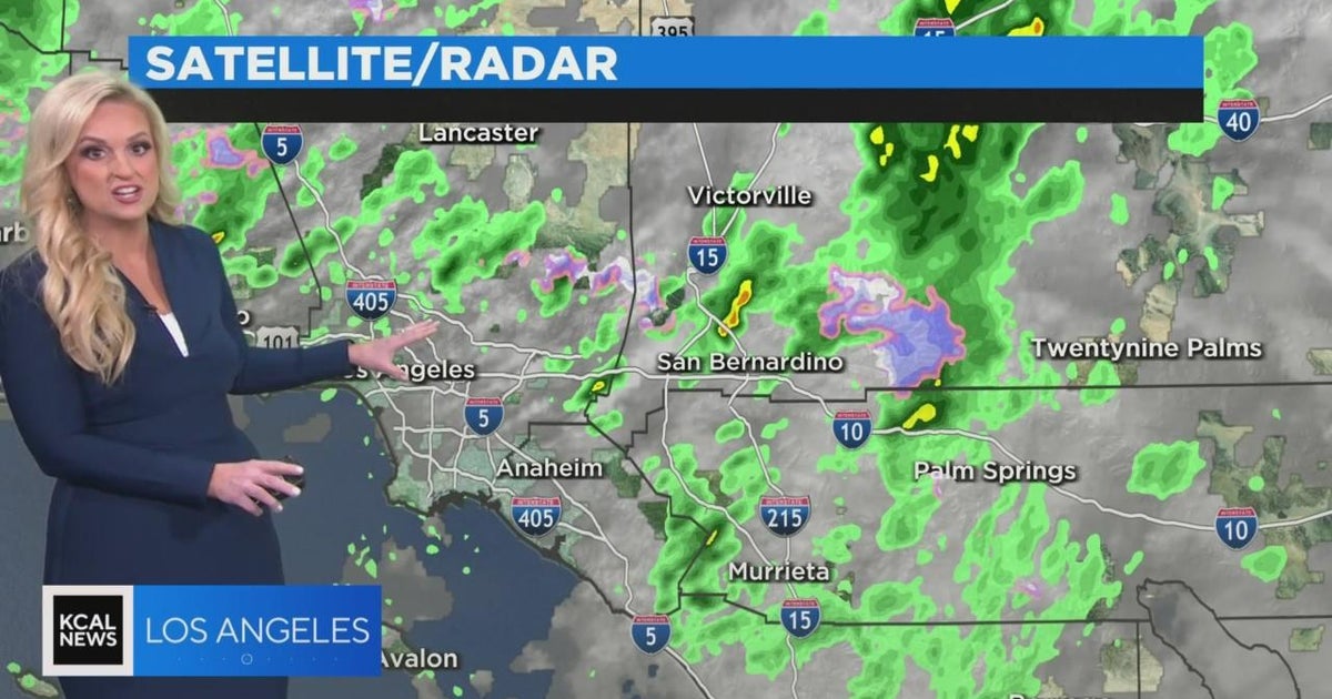 Alissa Carlson's weather update (Jan. 5) - CBS Los Angeles