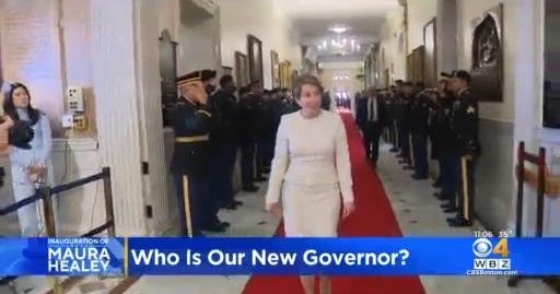 What did we learn about Gov. Maura Healey on Inauguration Day? - CBS Boston