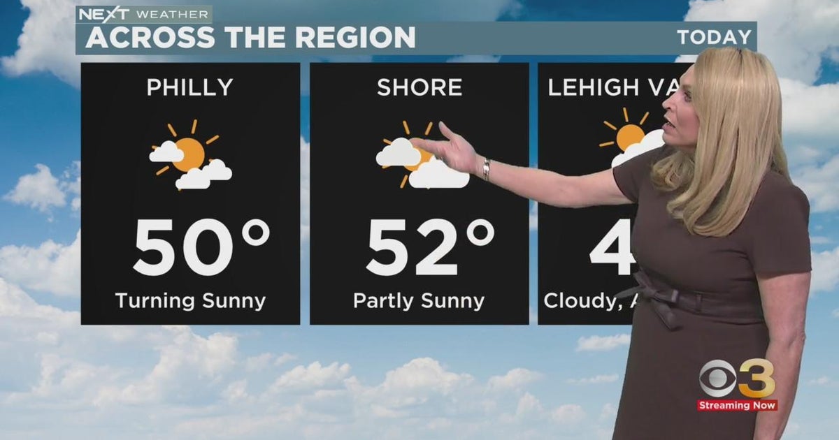 NEXT Weather: Chance of snow - CBS Philadelphia