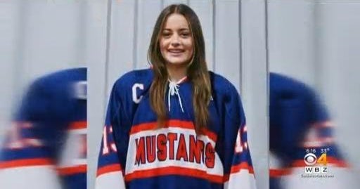 Medway high school hockey captain back on the ice after suffering ...