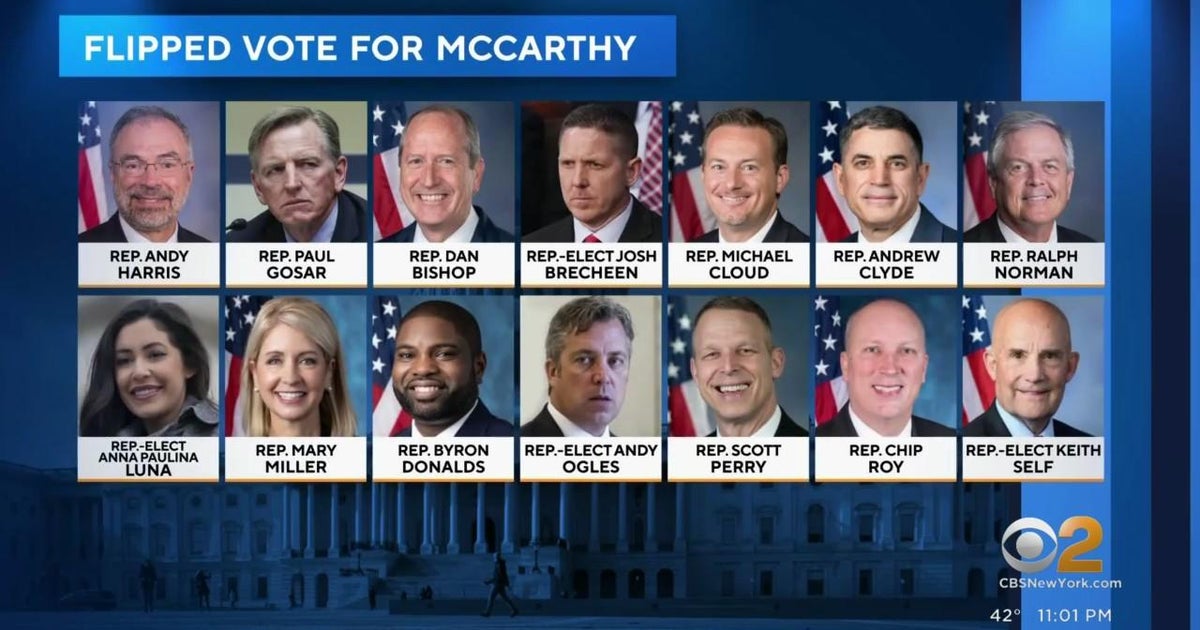 14th round of voting underway in House speaker election - CBS New York