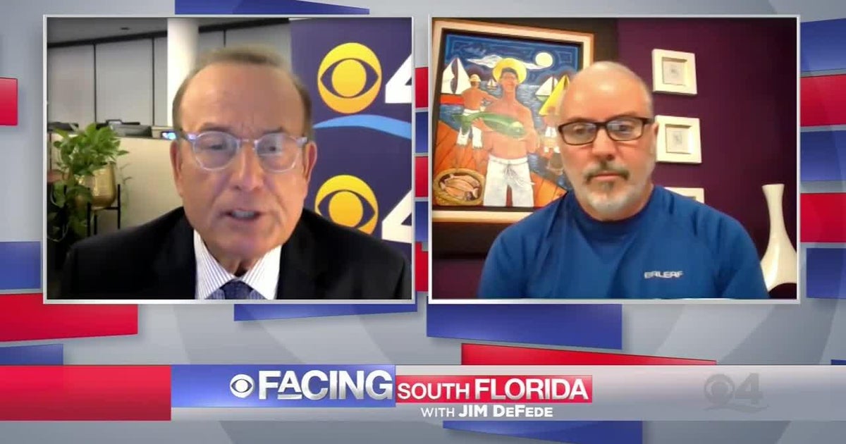 Facing South Florida: One-on-one with Artist George Rodez - CBS Miami