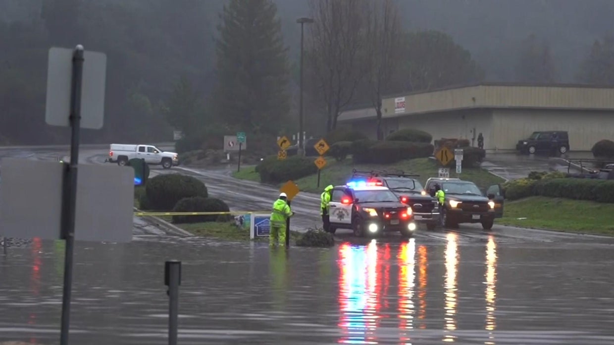 Photos: Overnight atmospheric river triggers widespread flooding across ...