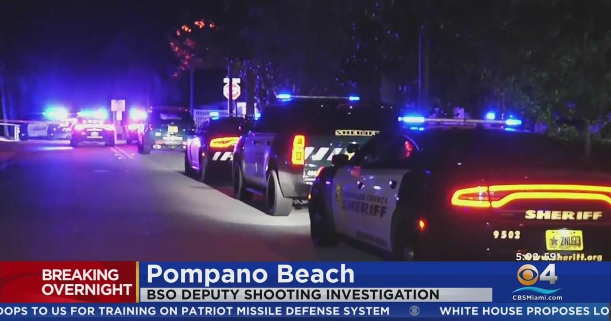 Broward Sheriff's deputies involved in a shooting in Pompano Beach ...