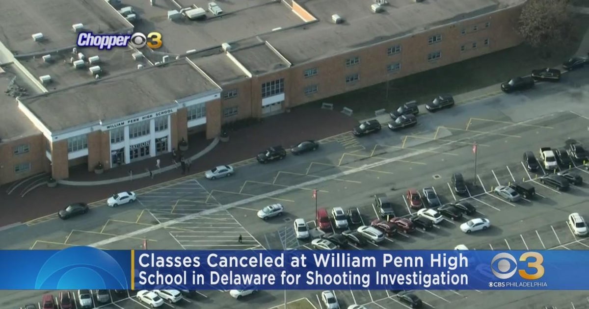 Classes canceled for rest of week at William Penn High School - CBS ...