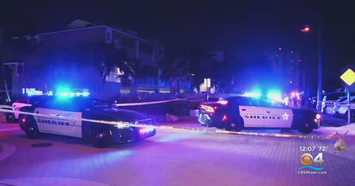 Man shot after attacking sheriff's deputy in Pompano Beach - CBS Miami